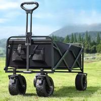 China Convenient Collapsible Wagon for Outdoor Activities 260KGS Capacity 86*46*85 Dimension for sale