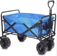 China Foldable Beach Wagon Carts Portable for Camping Trolley in Qingdao Port of Loading for sale