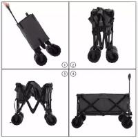 China Foldable Beach Wagon Carts Portable for Camping Trolley in Qingdao Port of Loading for sale