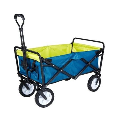China Camping Outdoor Wagon Cart Custom Logo Collapsible Folding Garden Cart for sale