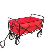China Camping Outdoor Wagon Cart Custom Logo Collapsible Folding Garden Cart for sale