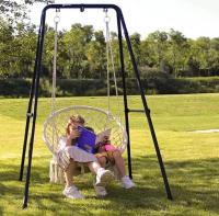 China 002 Hammock Stand Ideal For Living Room Or Outdoor Unwind for sale
