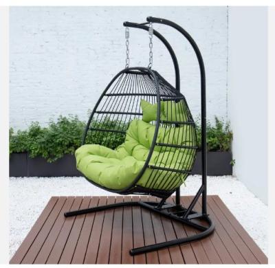 China Black Indoor Hammock Camping Chair Stand High Performance for sale