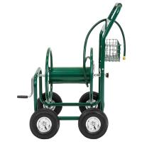 China Yard Tools Outdoor Wagon Cart Heavy Duty Capacity Water Hose Reel Cart for sale