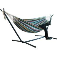 China Weather Resistant Hammock Swing Chair Easy Collapsible Outdoor Canvas Hammock for sale