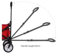 China Convenient Collapsible Beach Wagon Multi Functional For Outdoor Activities for sale