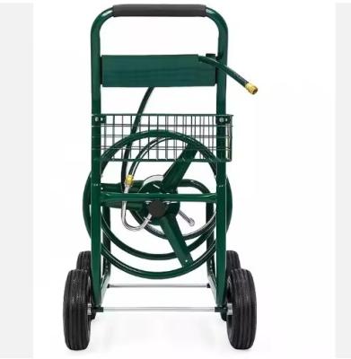 China Convenient Garden Hose Reel Cart easy Maintenance Hose Cart With Wheels for sale
