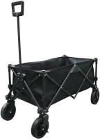 China Qingdao Port Steel Foldable Shopping Wagon for Convenient Transport and Loading for sale