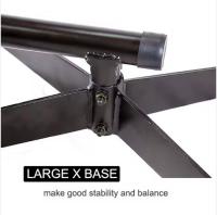 China Lightweight Metal C Frame Chair Stand 18.5LBS Outdoor C Hammock Frame Stand for sale