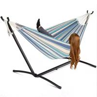 China N Mail Packing wide Hammock With Stand The Perfect Addition to Your Garden Set for sale