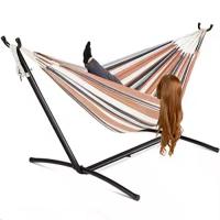 China N Mail Packing wide Hammock With Stand The Perfect Addition to Your Garden Set for sale