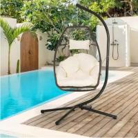 China Black Indoor Hammock Stand Essential For Quick Mail Packing for sale