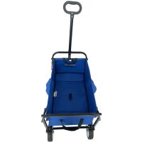 China 4 Wheels Foldable Shopping Wagon Modern Design for Easy and Convenient Shopping for sale