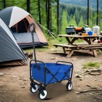 China 4 Wheels Foldable Shopping Wagon Modern Design for Easy and Convenient Shopping for sale