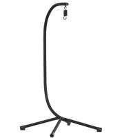 China Black wirecutter Hammock Stand Sturdy Easy Assemble Includes Instructions for sale