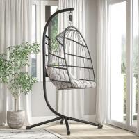 China Black wirecutter Hammock Stand Sturdy Easy Assemble Includes Instructions for sale