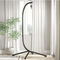 China Black wirecutter Hammock Stand Sturdy Easy Assemble Includes Instructions for sale