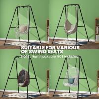 China Iron Tube Frame Hammock Swing Chair Ultimate Relaxation Solution For Home Furniture for sale