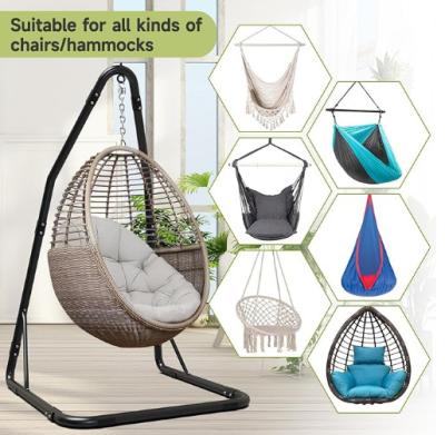 China Black Hammock Swing Chair Up To 180kg Weight Capacity for sale
