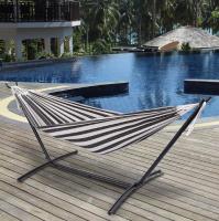 China Upgrade Your Relaxation Experience with Wrought Iron Hammock Stand Package Includes Hammock Swing Chair for sale