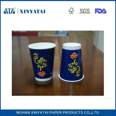 China 10oz Custom Printing Hot Drink Paper Cups / Eco Friendly Recycled Paper Cup for sale