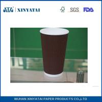 China 10oz Custom Printing Hot Drink Paper Cups / Eco Friendly Recycled Paper Cup for sale