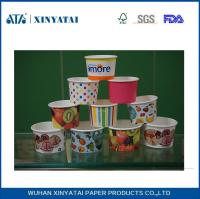 China Disposable Paper Ice Cream Cups 12oz  Printed Customised Paper Cups and Bowls for sale