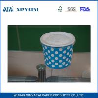 China 20oz Double PE Coating Paper Ice Cream Cups / Frozen Yogurt Paper Cup Eco-friendly for sale