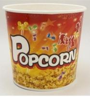 China Greaseproof and Waterproof Paper Popcorn Containers 64oz Popcorn Bucket for sale