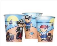 China Customized Logo Printing Paper Popcorn Buckets for Cinema , Printed Big Popcorn Bowls for sale