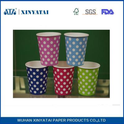 China Single PE Coating Custom Paper Coffee Cups 4oz Disposable Drinking Cups for sale