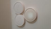 China Dome  or Flat Custom Coffee Cup Lids for Paper Cups , PET / PS / Paper Material for sale