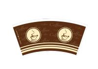 China Eco-friendly Ice Cream Paper Cup Fans ,  Single Wall Disposable Paper Cups Blank for sale