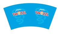 China Food Grade Ink Printing Double PE Coated Paper Cups Fans / Paper Cup Sheet for sale