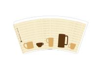 China Eco-friendly Paper Cup Fan Paper Cup Raw Material with Custom Printing for sale