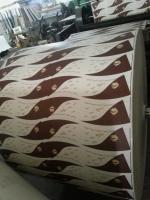 China Flexo Printing Printed Paper Rolls for Coffee Paper Cups Making , PE Coating Paper for sale