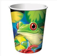 China Football Star Printed Paper Popcorn Containers with Lids , Popcorn Packaging Tubs and Cups for sale
