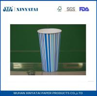 China Biodegradable Customized Paper Cups 8oz Disposable Coffee Cups for Cold Drink for sale