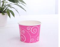 China Colorful Paper Ice Cream Cups Wholesale Insulated Paper Cups for Cold Drink for sale