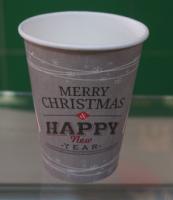 China Custom Disposable Single Wall Coffee Cup Flat Cover For Hot Drink for sale