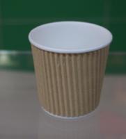China Custom Logo Insulation Skidproof Ripple Coffee Cups Flat Cover For Hot / Cold Drink for sale