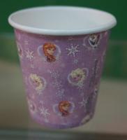 China Small Size Disposable Single Wall Paper Cups Paper Tasting Cups For Beverage 3oz for sale