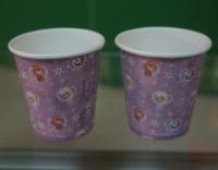 China Small Size Disposable Single Wall Paper Cups Paper Tasting Cups For Beverage 3oz for sale