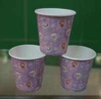 China Small Size Disposable Single Wall Paper Cups Paper Tasting Cups For Beverage 3oz for sale