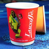 China Biodegradable Craft Double Wall Paper Cups , Printed Takeaway Coffee Cups for sale