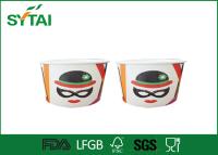 China 16 Oz Logo Printing Disposable Ice Cream Containers Paper Food Grade for sale