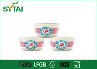 China Biodegradable Paper Ice Cream Cups Custom Printed Cold Drink Cups for sale