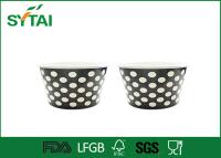 China 520ml Paper Ice Cream Cups Custom Logo Printed Double Wall Cups for sale