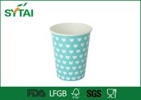 China Food Grade 7oz Ink Flexo Printed Single Wall Paper Cups for Drinking Coffee and Tea for sale