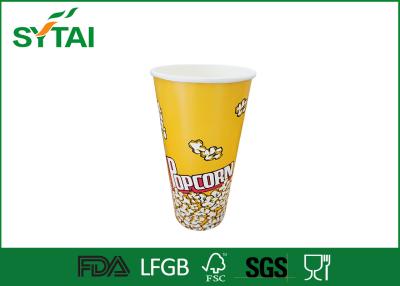 China Greaseproof and Waterproof Paper Popcorn Containers 64oz Popcorn Bucket for sale